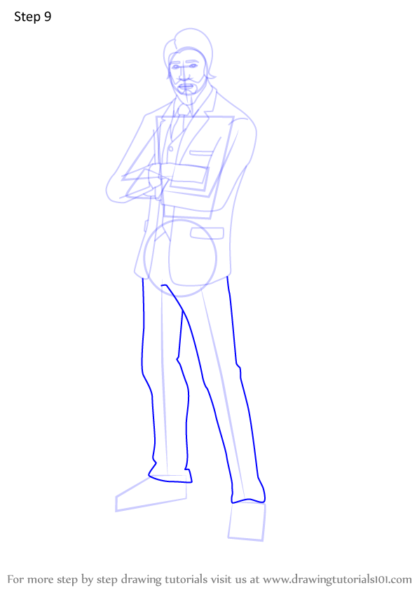How To Draw Fortnite The Reaper