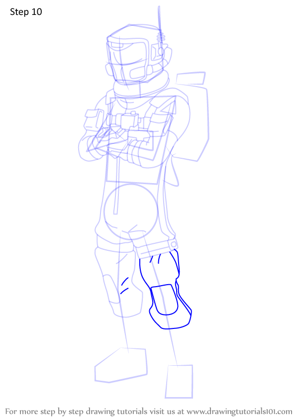 How to Draw Toxic Trooper from Fortnite (Fortnite) Step by Step ...