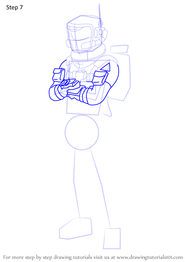 How to Draw Toxic Trooper from Fortnite (Fortnite) Step by Step ...