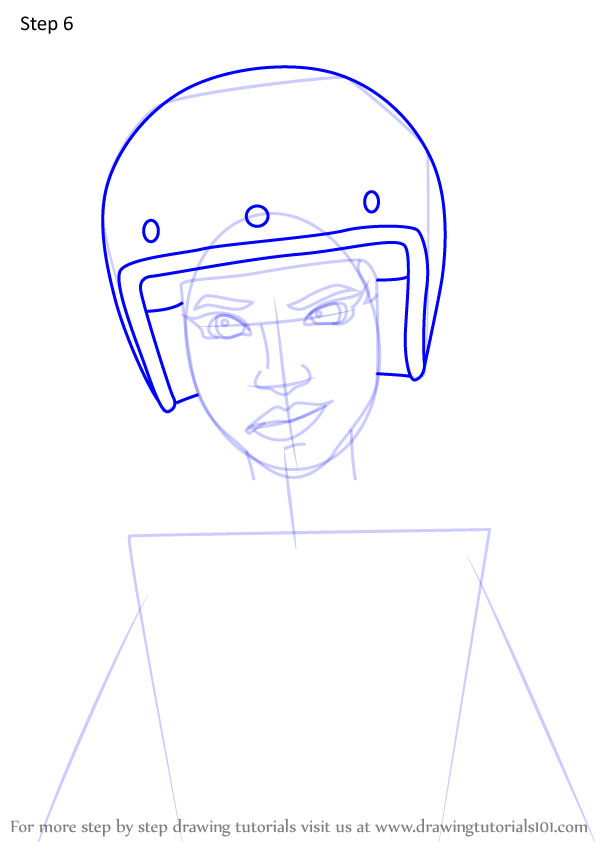 How to Draw Trailblazer Quinn from Fortnite (Fortnite) Step by Step ...
