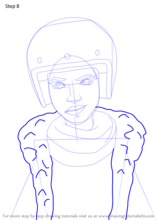 How to Draw Trailblazer Quinn from Fortnite (Fortnite) Step by Step ...