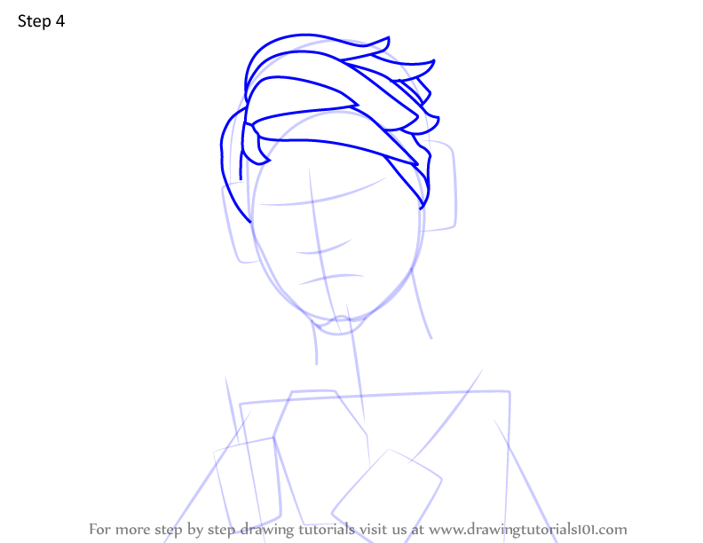 How to Draw Trailblazer Specter from Fortnite (Fortnite) Step by Step ...