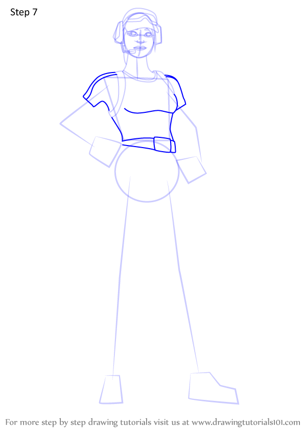 How to Draw Trailblazer from Fortnite (Fortnite) Step by Step ...