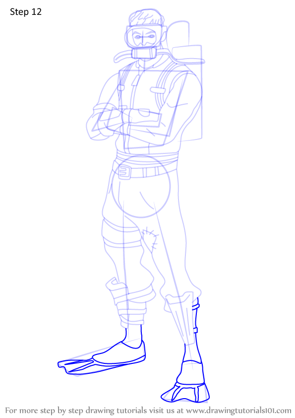 How to Draw Wreck Raider from Fortnite (Fortnite) Step by Step ...