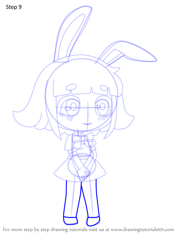 How To Draw A Gacha Life Girl Step By Step