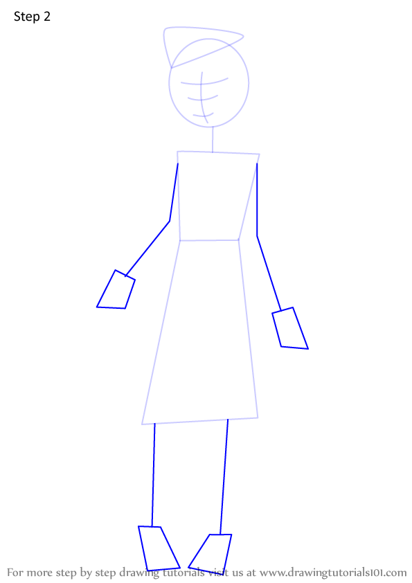 How to Draw Martha Behamfil from Identity V (Identity V) Step by Step ...