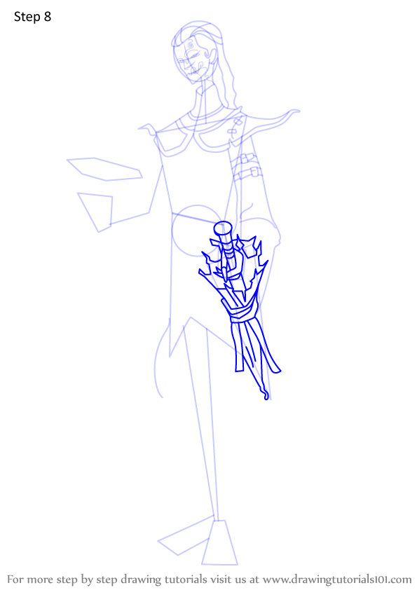 How to Draw Wu Chang from Identity V (Identity V) Step by Step ...