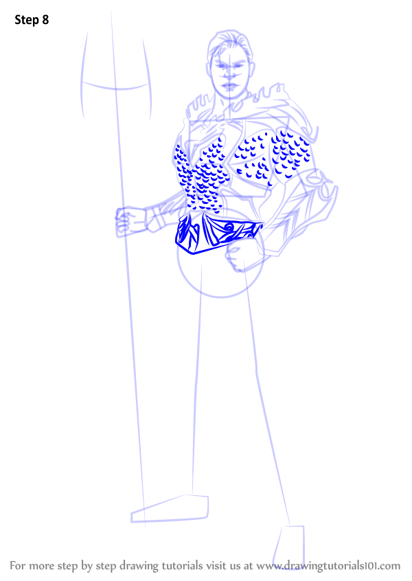 How to Draw Aquaman from Injustice - Gods Among Us (Injustice: Gods ...