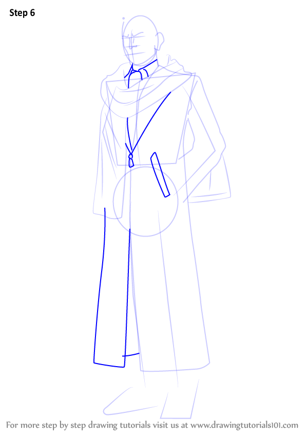 How to Draw Ansem the Wise from Kingdom Hearts (Kingdom Hearts) Step by ...