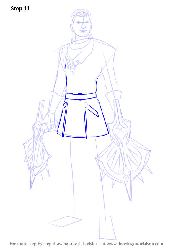 How to Draw Braig from Kingdom Hearts (Kingdom Hearts) Step by Step ...