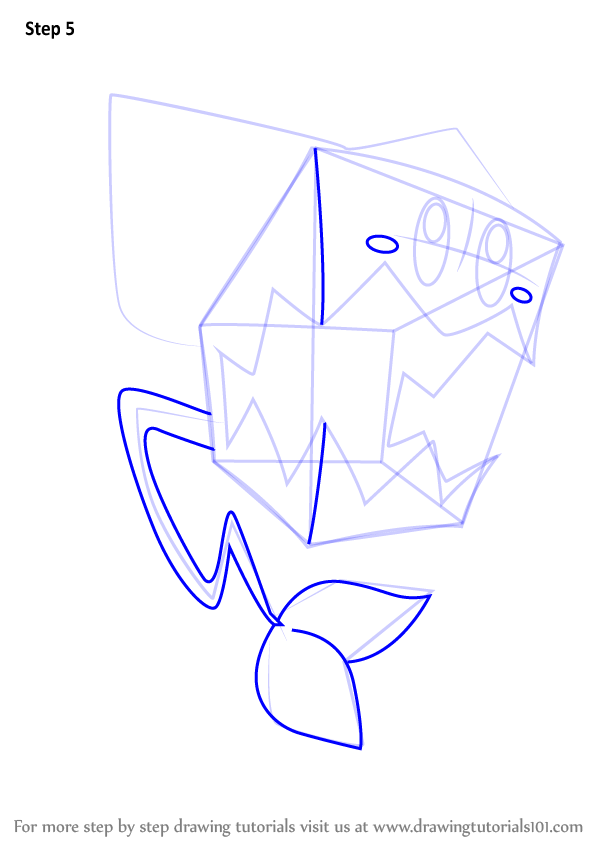 How to Draw Boxy from Kirby (Kirby) Step by Step | DrawingTutorials101.com