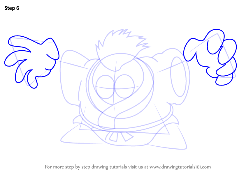 How to Draw Jukid from Kirby (Kirby) Step by Step | DrawingTutorials101.com