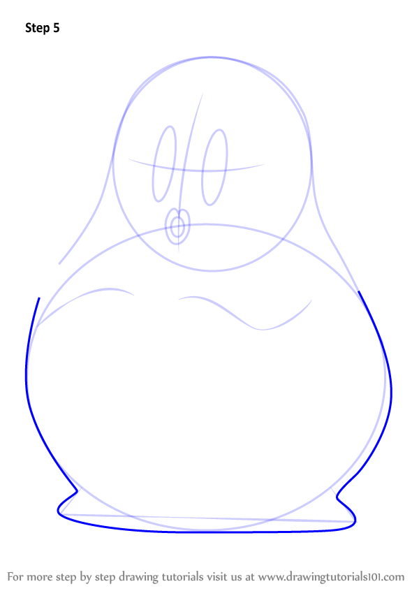 How to Draw Mabel from Kirby (Kirby) Step by Step | DrawingTutorials101.com
