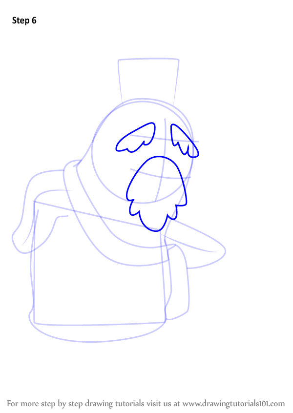 How to Draw Melman from Kirby (Kirby) Step by Step ...