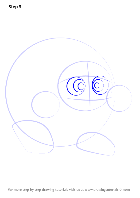 How to Draw Rolling Turtle from Kirby (Kirby) Step by Step ...