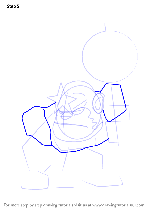 How to Draw Super Bonkers from Kirby (Kirby) Step by Step ...