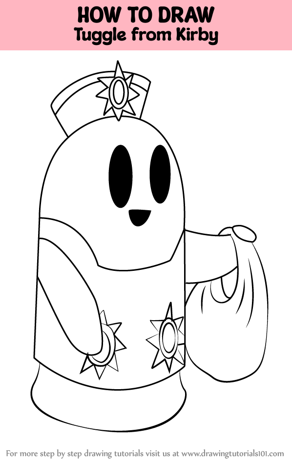 How to Draw Tuggle from Kirby (Kirby) Step by Step ...