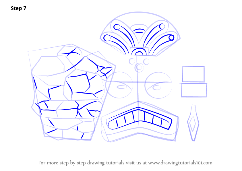 How to Draw Wham Bam Rock from Kirby (Kirby) Step by Step ...