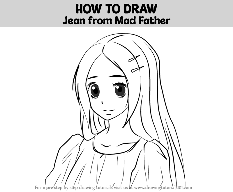 How to Draw Jean from Mad Father (Mad Father) Step by Step ...