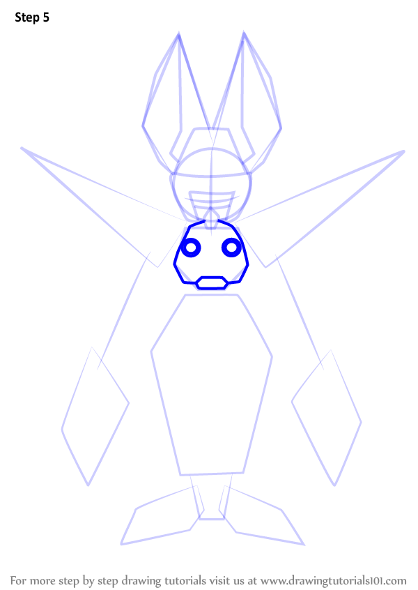 How to Draw Aviking from Medabots (Medabots) Step by Step ...