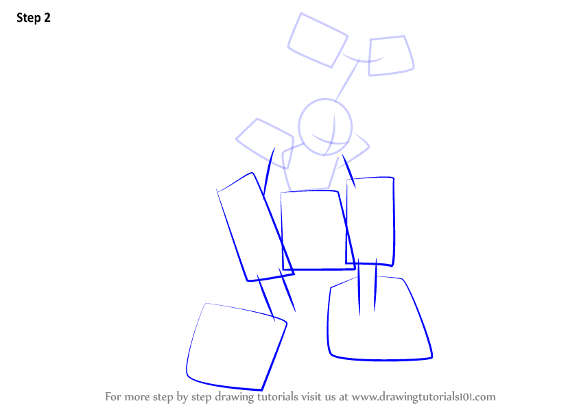 How to Draw Bayonet from Medabots (Medabots) Step by Step ...