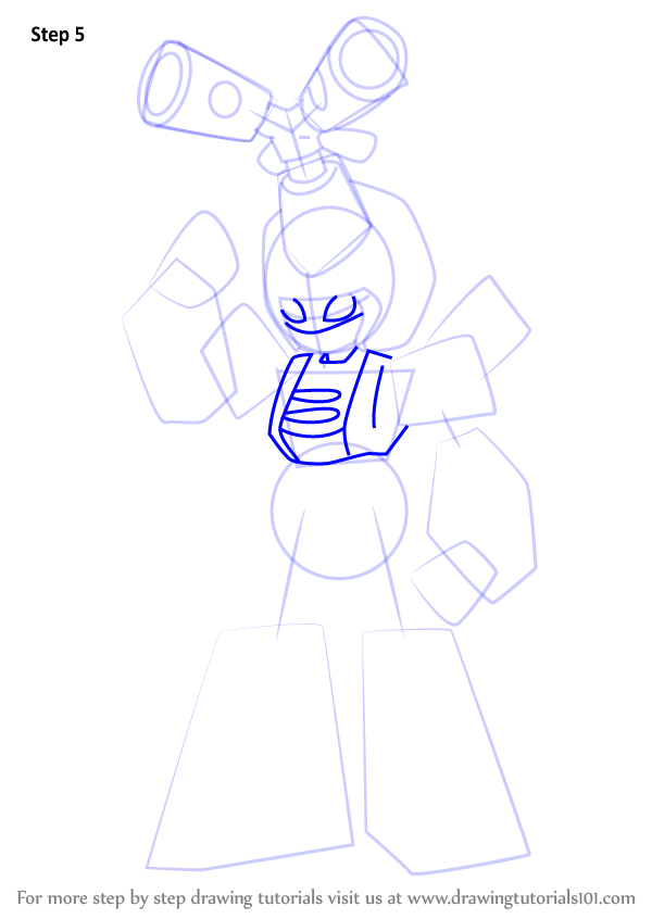 How to Draw Metabee from Medabots (Medabots) Step by Step ...