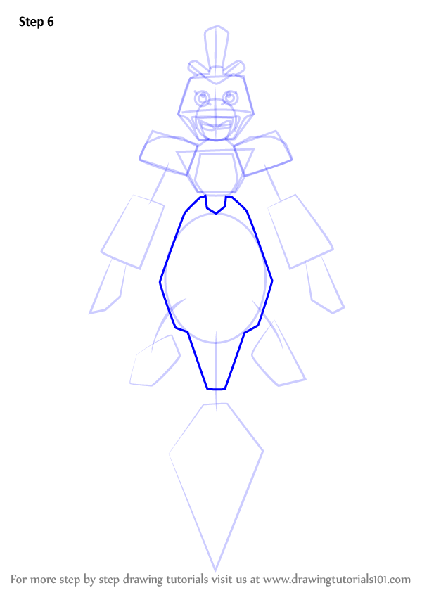 How to Draw Saldron from Medabots (Medabots) Step by Step ...