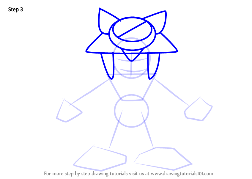 How to Draw Sir Gold from Medabots (Medabots) Step by Step ...