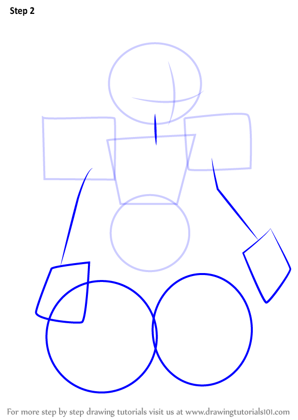 How to Draw Toybox from Medabots (Medabots) Step by Step ...