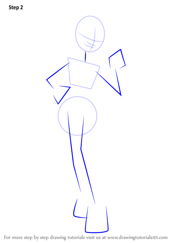 How to Draw Neige from Mega Man Zero (Mega Man Zero) Step by Step ...
