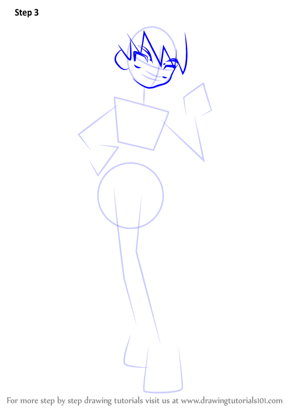How to Draw Neige from Mega Man Zero (Mega Man Zero) Step by Step ...