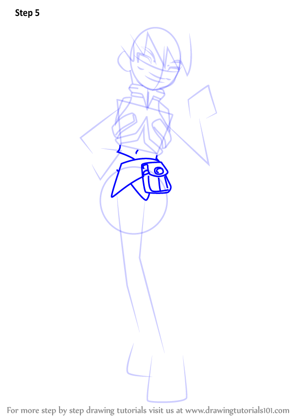 How to Draw Neige from Mega Man Zero (Mega Man Zero) Step by Step ...