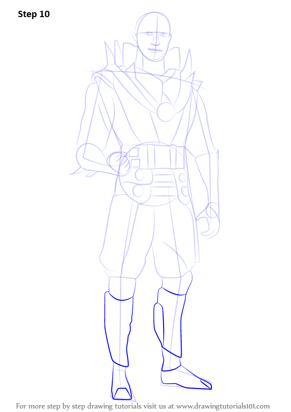How to Draw Quan Chi from Mortal Kombat (Mortal Kombat) Step by Step ...