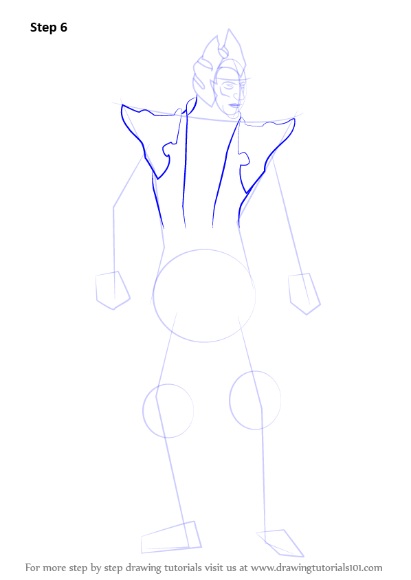 How to Draw Shinnok from Mortal Kombat (Mortal Kombat) Step by Step ...