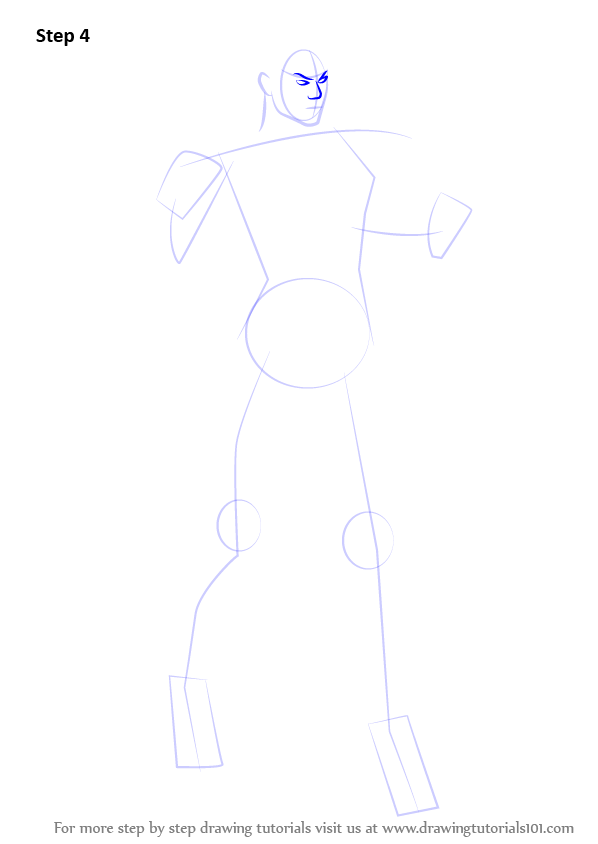 How to Draw Sonya Blade from Mortal Kombat (Mortal Kombat) Step by Step ...