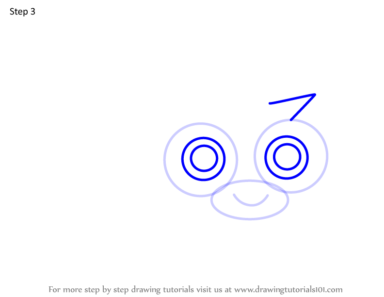 How to Draw Blurp from Moshi Monsters (Moshi Monsters) Step by Step ...