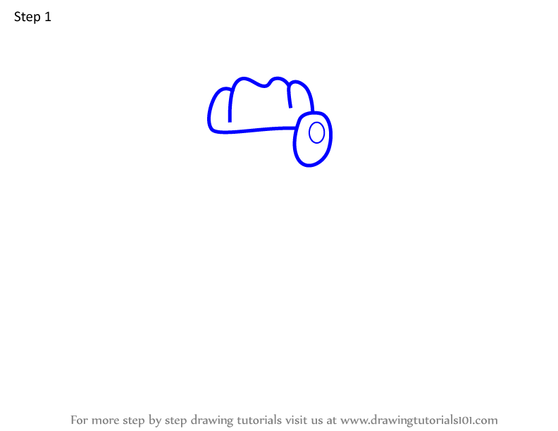 How to Draw Clump from Moshi Monsters (Moshi Monsters) Step by Step ...