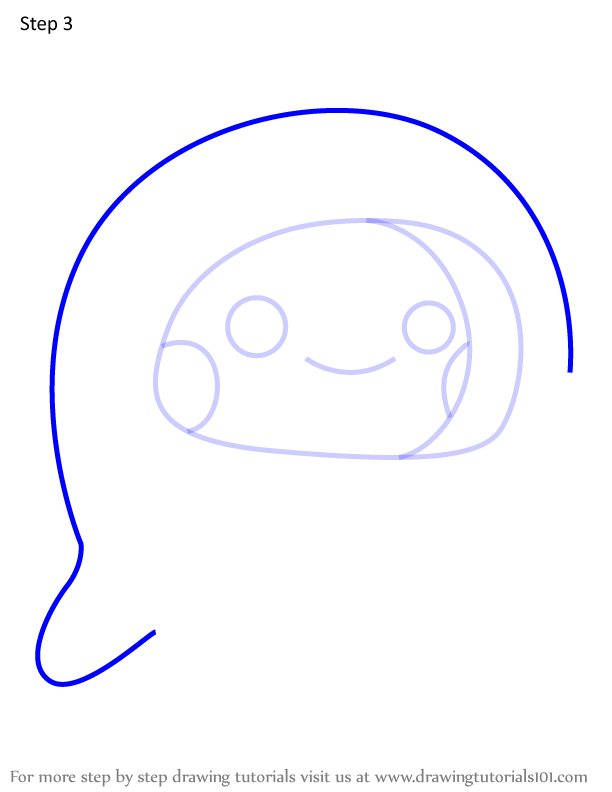 How to Draw Ecto from Moshi Monsters (Moshi Monsters) Step by Step ...