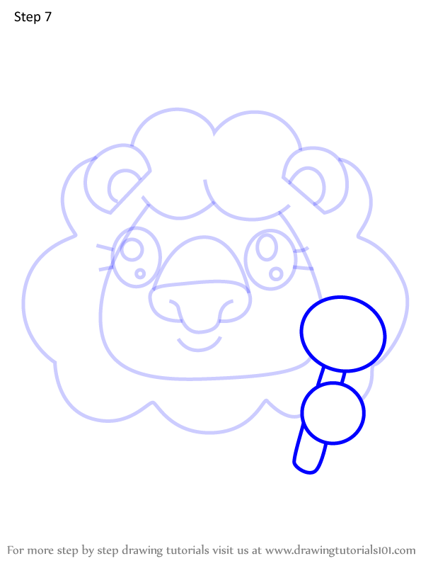 How to Draw King Brian from Moshi Monsters (Moshi Monsters) Step by ...