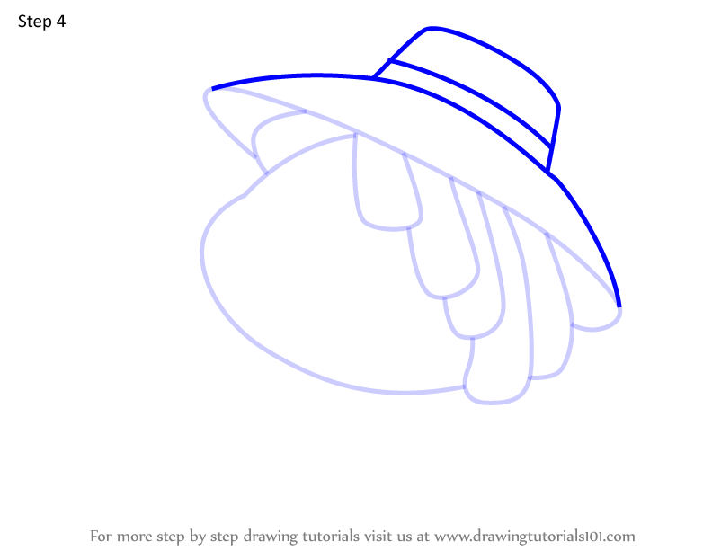 How to Draw Lila Tweet from Moshi Monsters (Moshi Monsters) Step by ...
