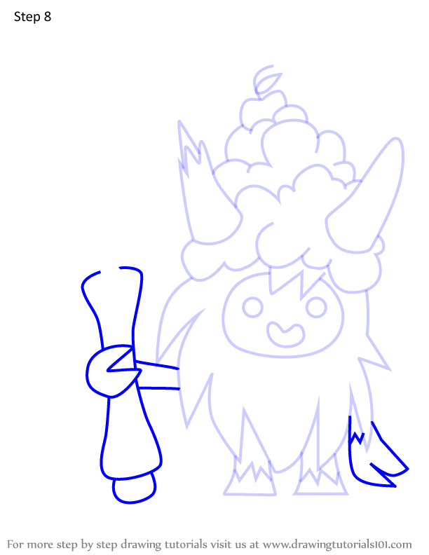 How to Draw Little Chief Two Scoops from Moshi Monsters (Moshi Monsters ...