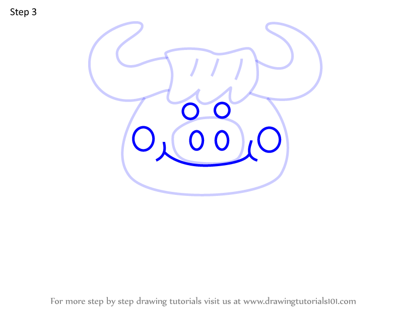 How to Draw Lummox from Moshi Monsters (Moshi Monsters) Step by Step ...