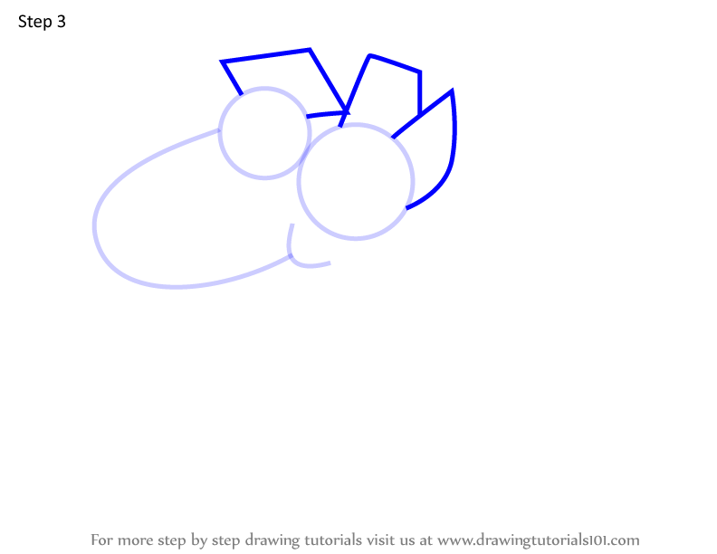 How to Draw Marshall Ned from Moshi Monsters (Moshi Monsters) Step by ...