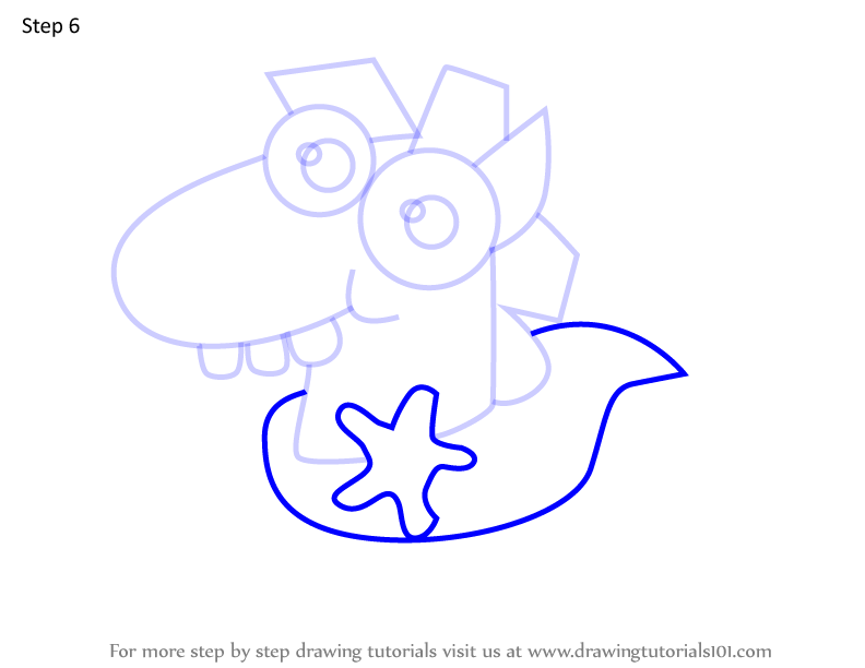 How to Draw Marshall Ned from Moshi Monsters (Moshi Monsters) Step by ...