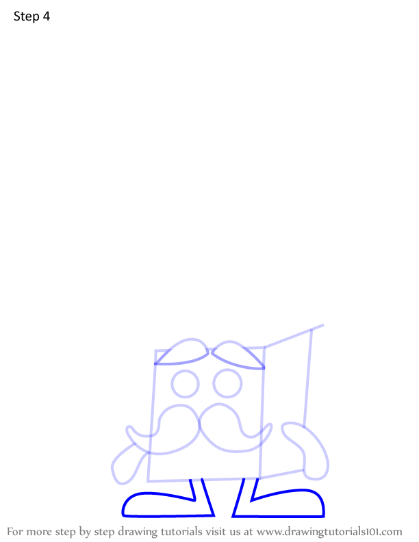 How to Draw Mini Ben from Moshi Monsters (Moshi Monsters) Step by Step ...