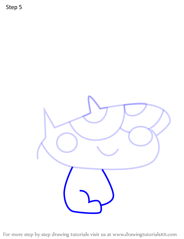How to Draw Pooky from Moshi Monsters (Moshi Monsters) Step by Step ...