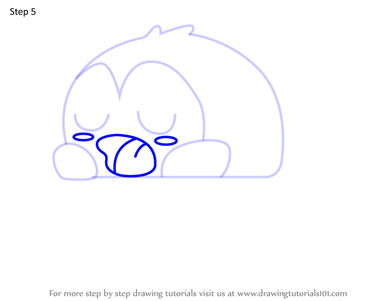 How to Draw Purr-Fection from Moshi Monsters (Moshi Monsters) Step by ...