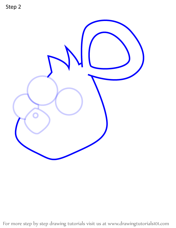 How to Draw Ratty from Moshi Monsters (Moshi Monsters) Step by Step ...