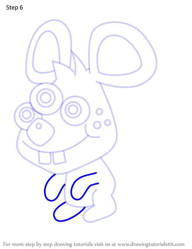 How to Draw Ratty from Moshi Monsters (Moshi Monsters) Step by Step