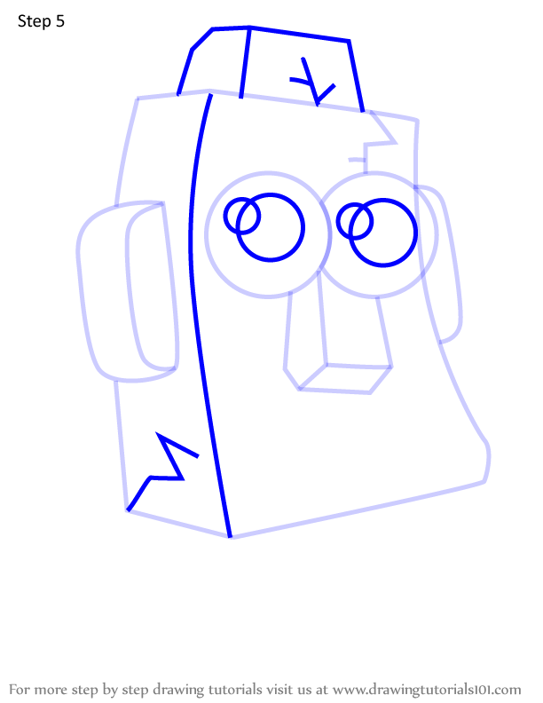 How to Draw Rocky from Moshi Monsters (Moshi Monsters) Step by Step ...